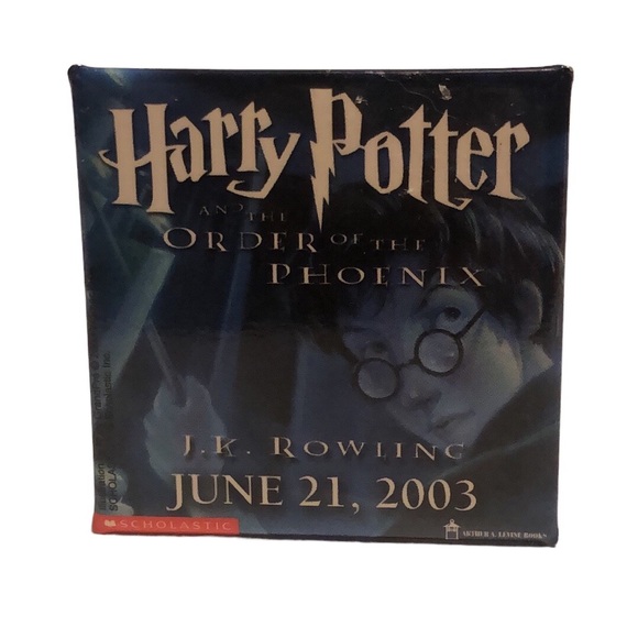 Scholastic | Accessories | Harry Potter The Order Of The Phoenix Button ...
